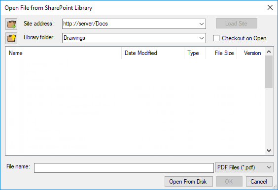 Opening A File From SharePoint